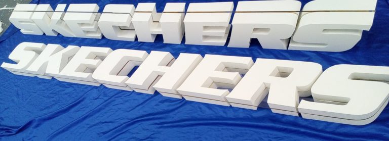 Large Polystyrene Letters | Polystyrene Letters | 3D Logo